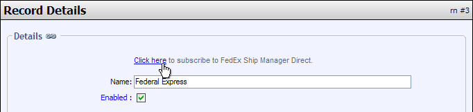 FedEx Ship Manager Direct