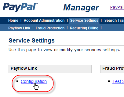 PayPal Payflow Link (legacy)